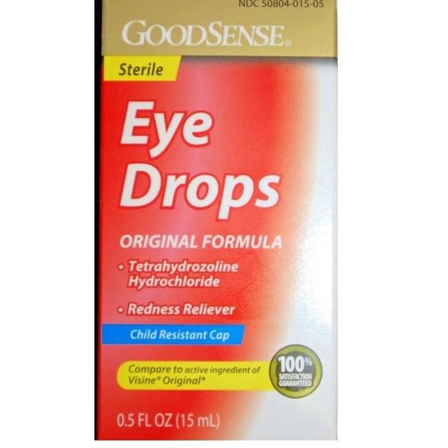 Goodsense Sterile Eye Drops 0.5oz Bottle — ESSR Safety